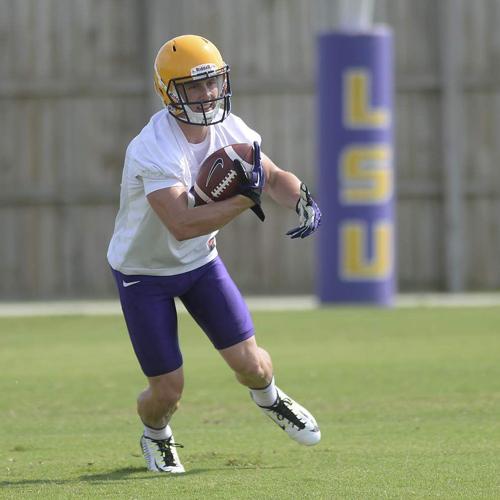 LSU freshmen receivers progressing, learning offense, Henry says | LSU ...