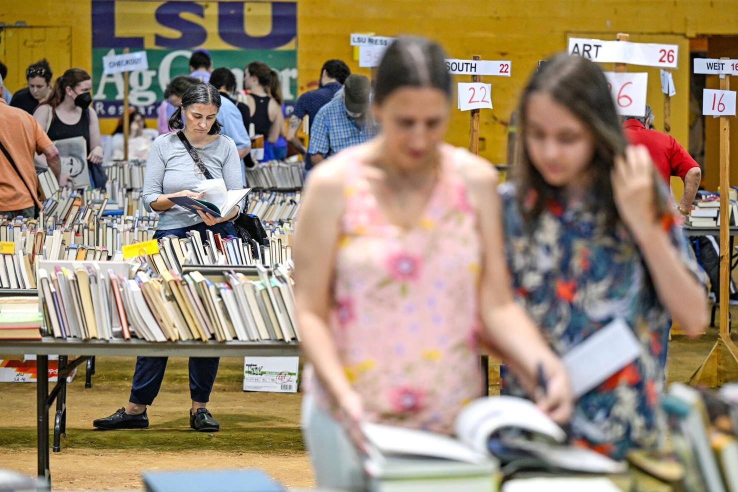 Photos: Books galore at the LSU Libraries Book Bazaar | Baton Rouge ...