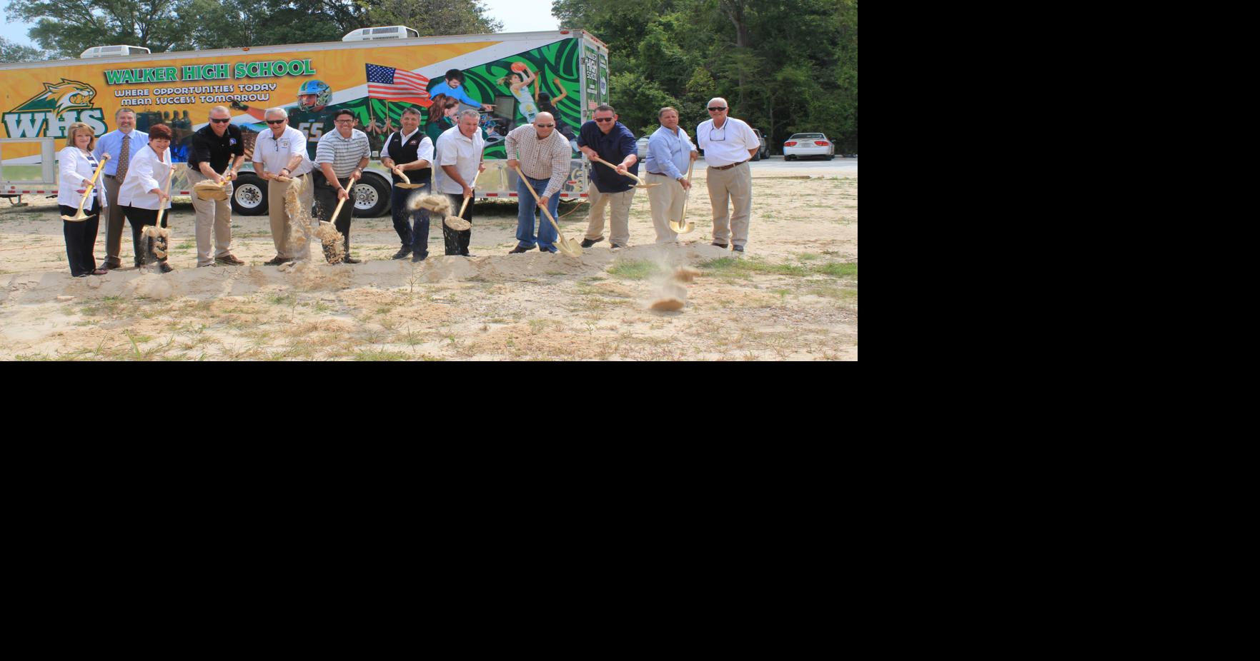 Walker High School holds groundbreaking for construction of new campus ...