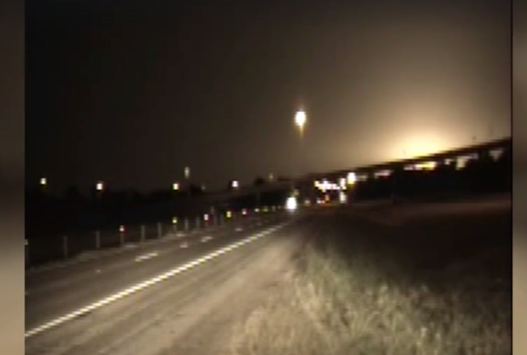 Video: Dashcam footage shows Camp Minden blast that lit up sky Thursday ...