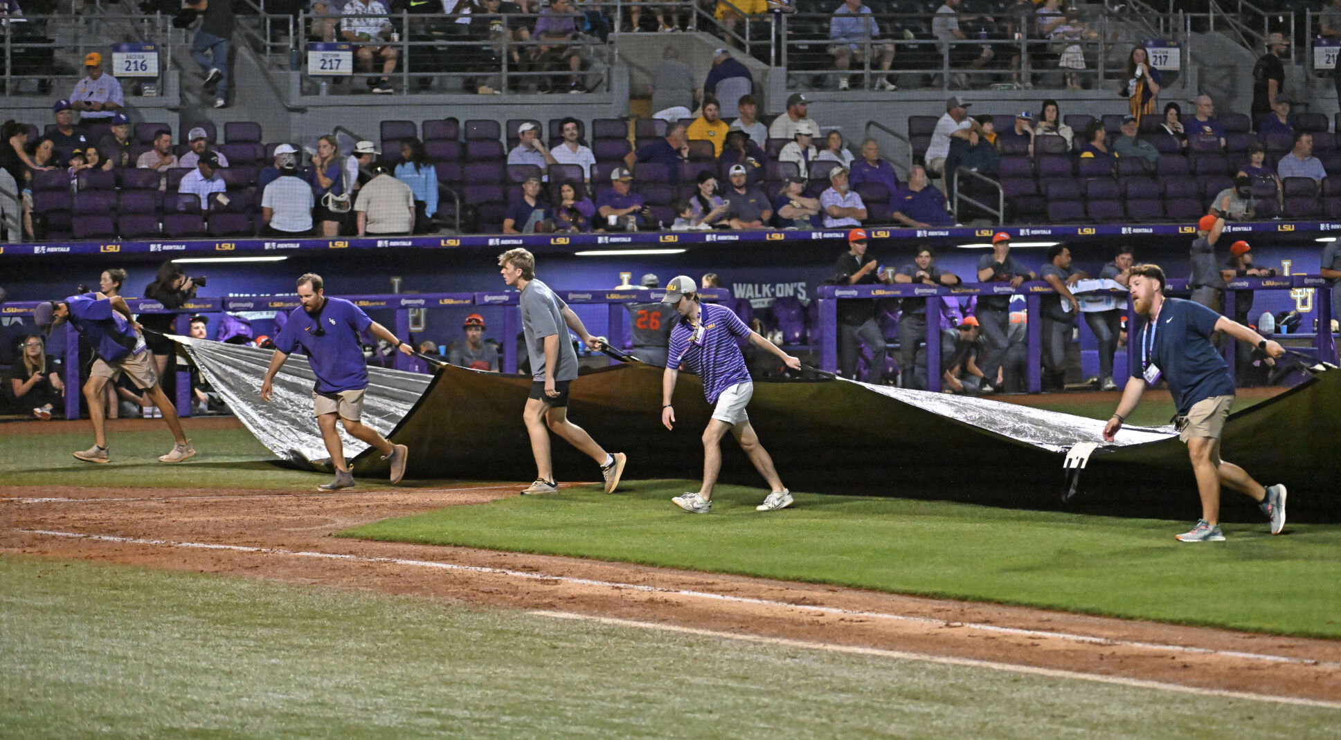 LSU baseball lightning delay vs. Tennessee on Friday | LSU ...