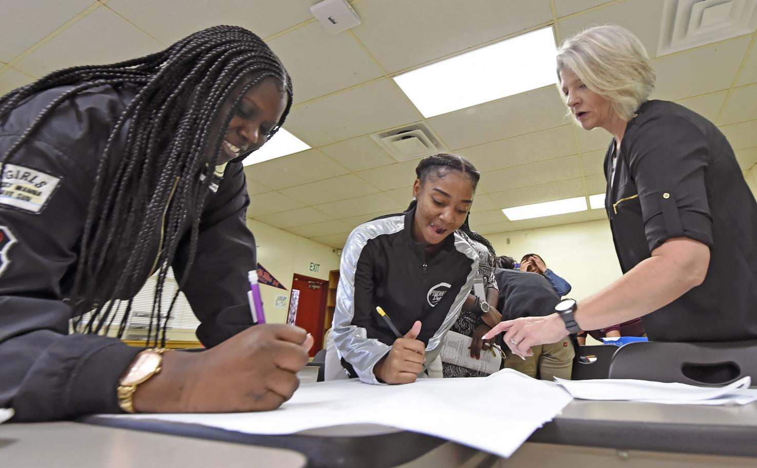 Welcome back, y'all! Photos: First day back at GEO Prep Next Generation ...