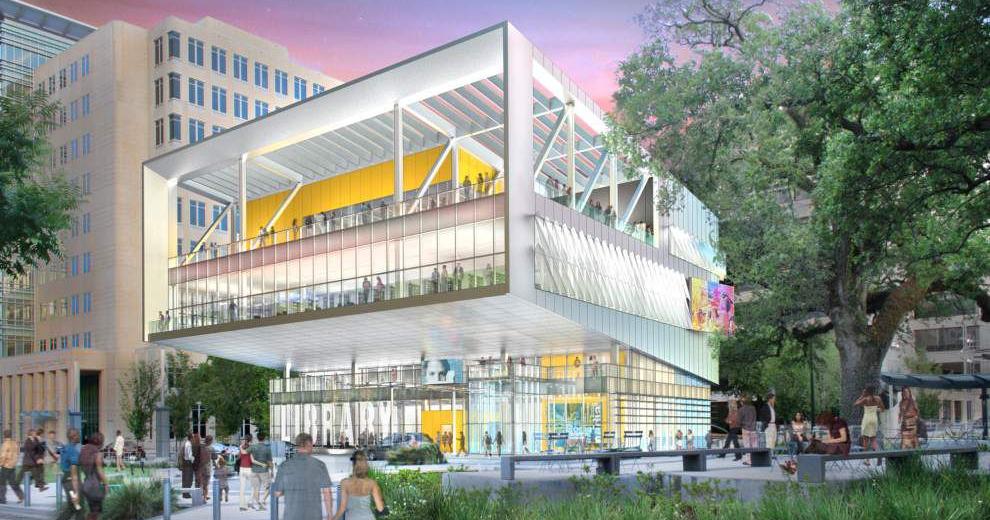 Plans to demolish, rebuild downtown River Center Library moving ahead ...