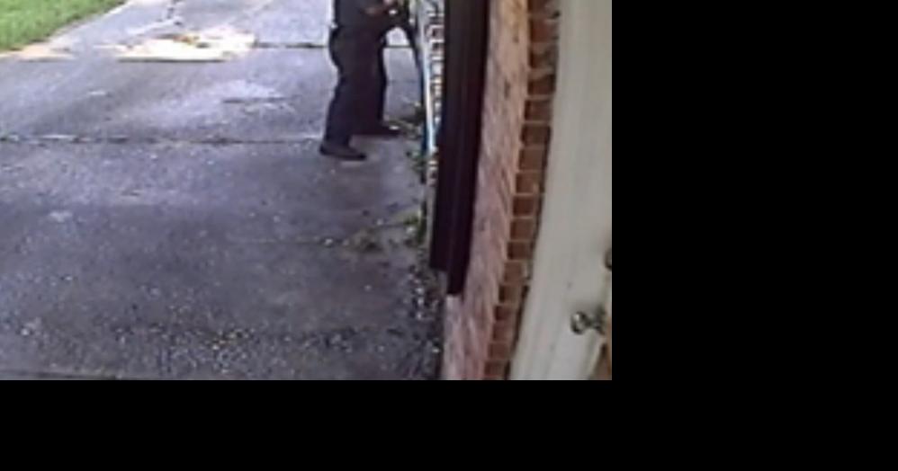 Surveillance video: Rifle-wielding officers respond, take cover near ...