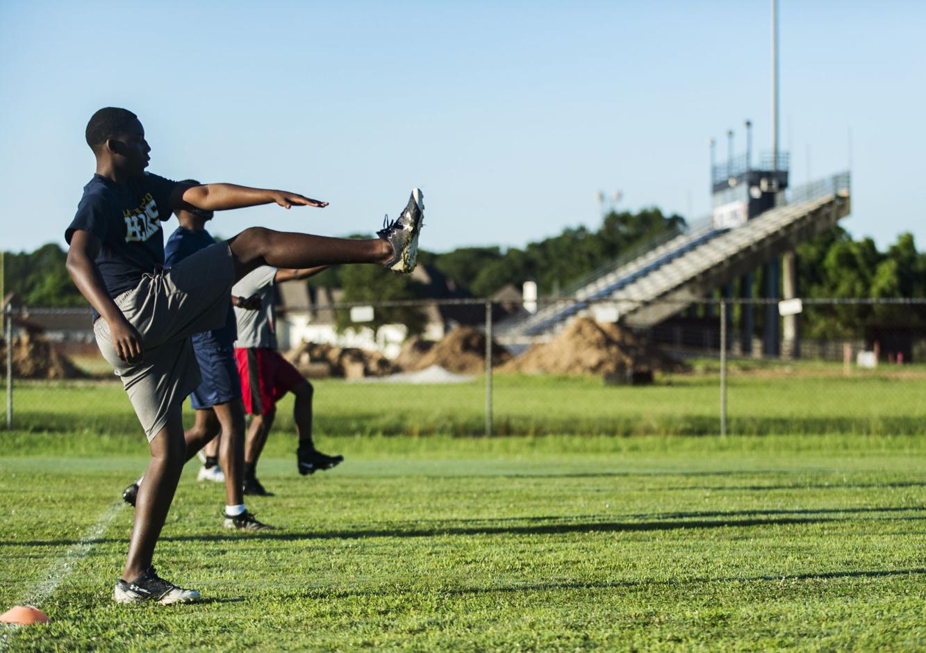 Photos: Carencro High School football players begin summer workouts and ...