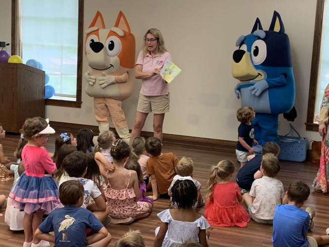 Bluey and Bingo visit West Feliciana Parish Library | West Feliciana ...