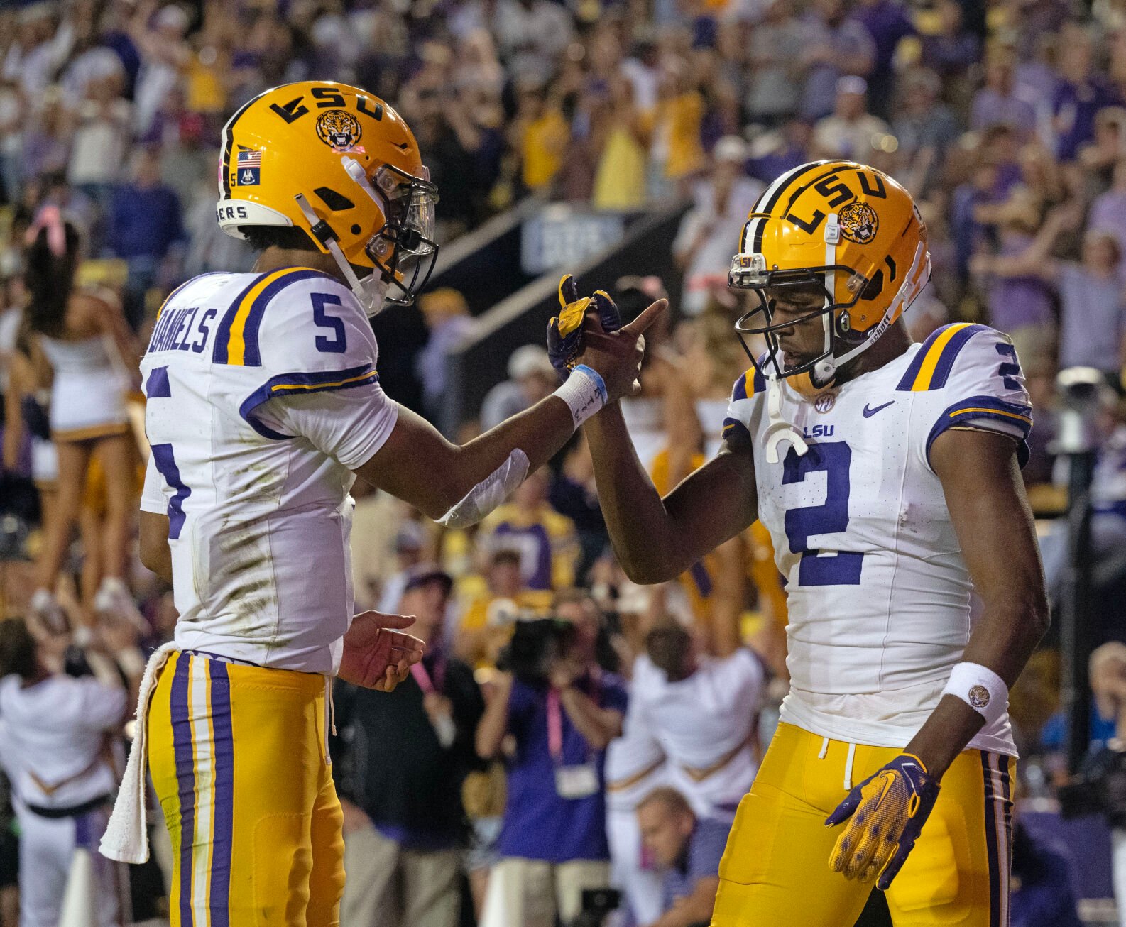 Jayden Daniels shares emotional tribute to LSU's Kyren Lacy | LSU ...
