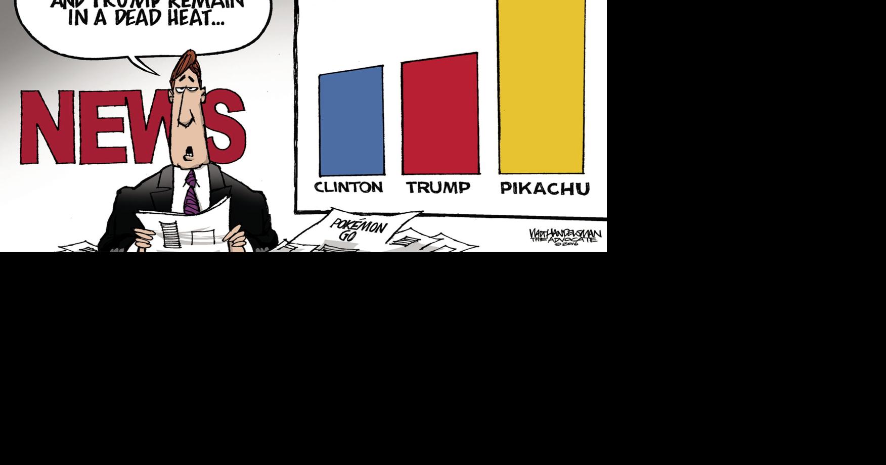 Walt Handelsman: Pikachu for President? | Opinion | theadvocate.com