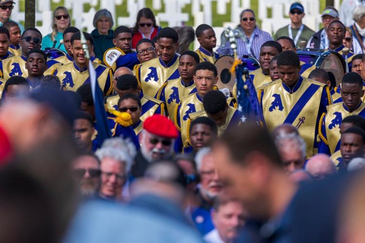 St. Aug Marching 100 plays D-Day 80th anniversary in France ...