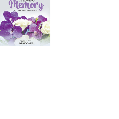 In Loving Memory, October-December 2025 | Spotlight | theadvocate.com