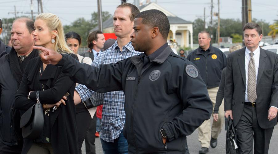 Photos: Drew Brees, Roman Harper, Deuce McAllister among familiar faces at Will Smith murder ...