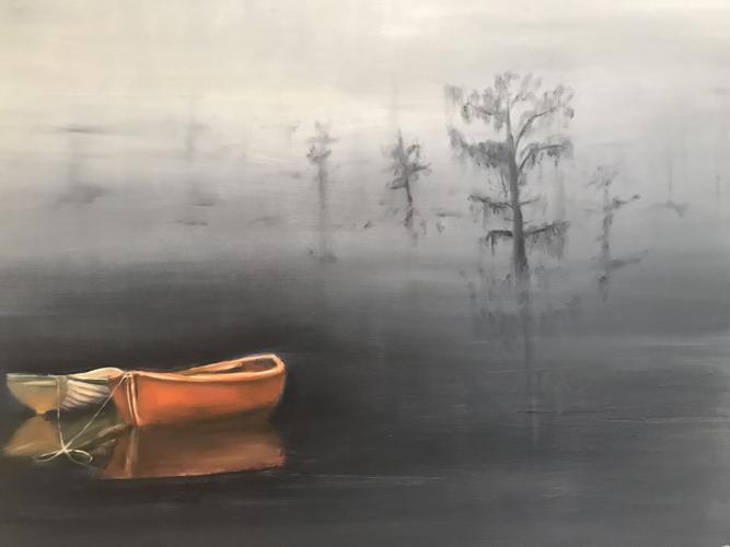 Beth Welch's "Embarking Home" exhibit runs through Aug. 3 at the Arts ...