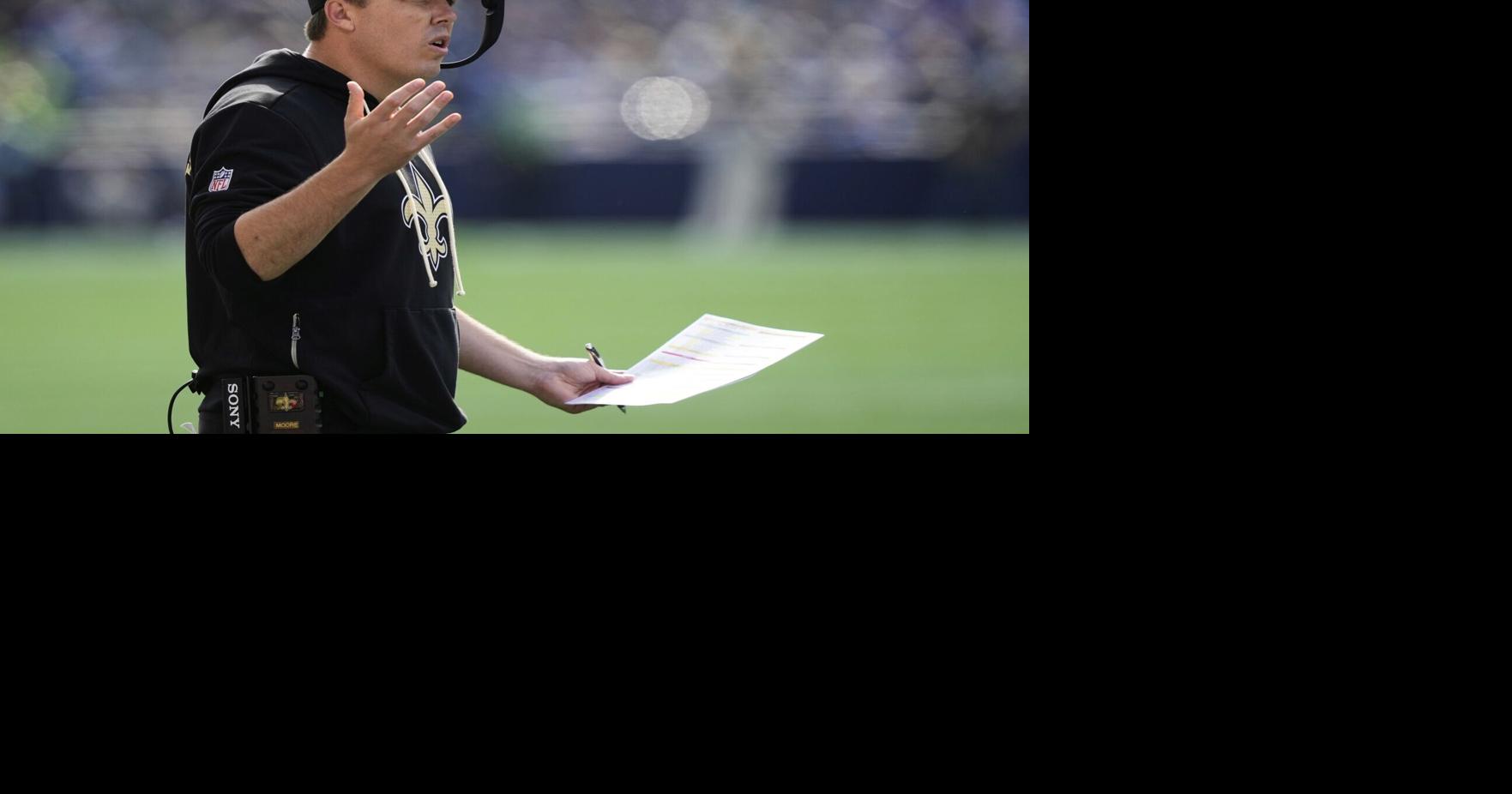 Saints coach Kellen Moore opts to kick field goal down 38-3 | Saints ...