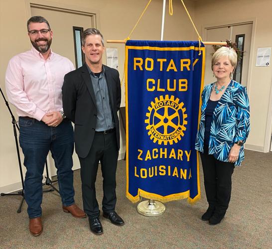 Musician and advocate David St. Romain speaks to Zachary Rotary meeting ...