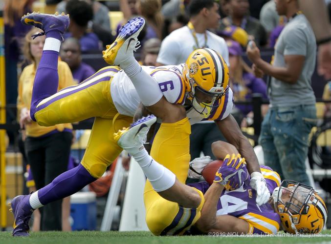 ‘He’s pretty good, huh?’ LSU early enrollees Derek Stingley and Siaki ...