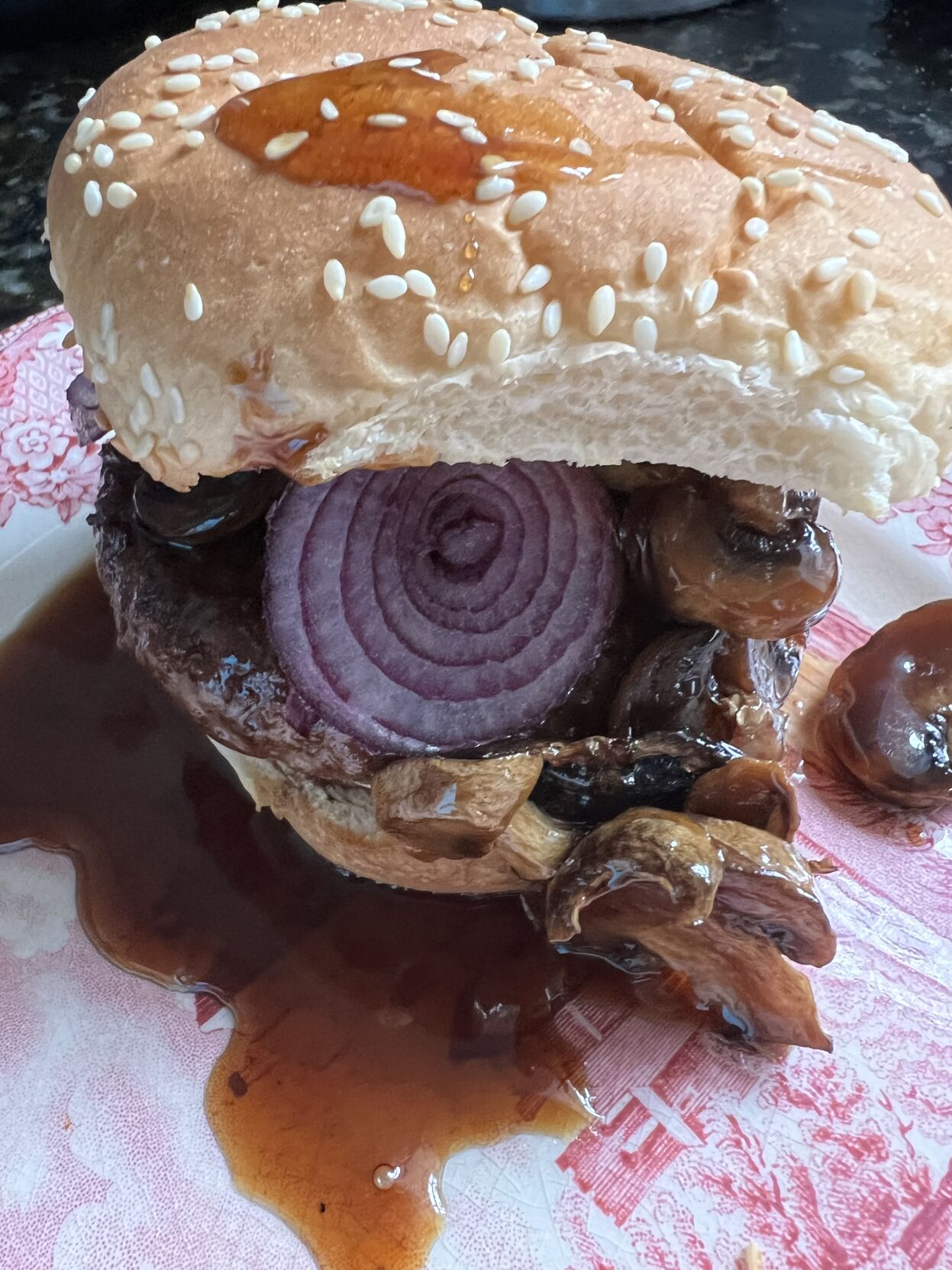 Make teriyaki mushroom burgers, adapted from Famous Murphys | Food ...