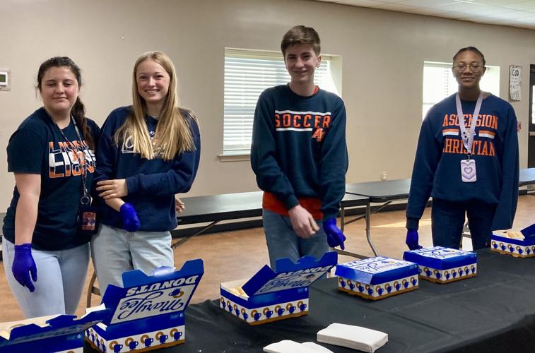 Beta Club practices community service, learns about Beta | Ascension ...