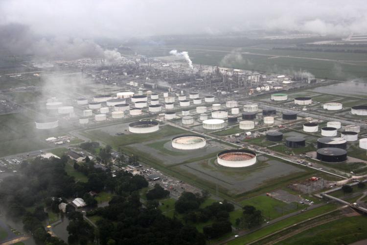 Photos: Aerial vantage point shows flames, billowing smoke from Motiva ...