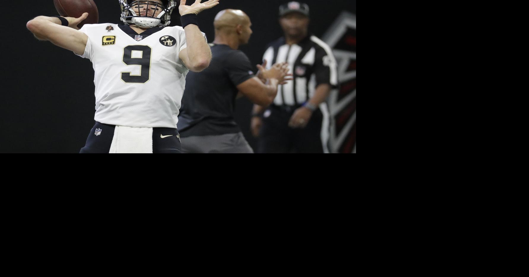 Drew Brees breaks NFL record for completions; Terron Armstead calls QB ...