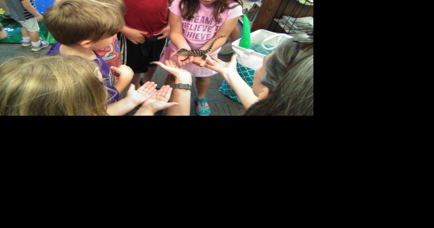 Baby gators visit Audubon Regional Library as part of summer reading ...
