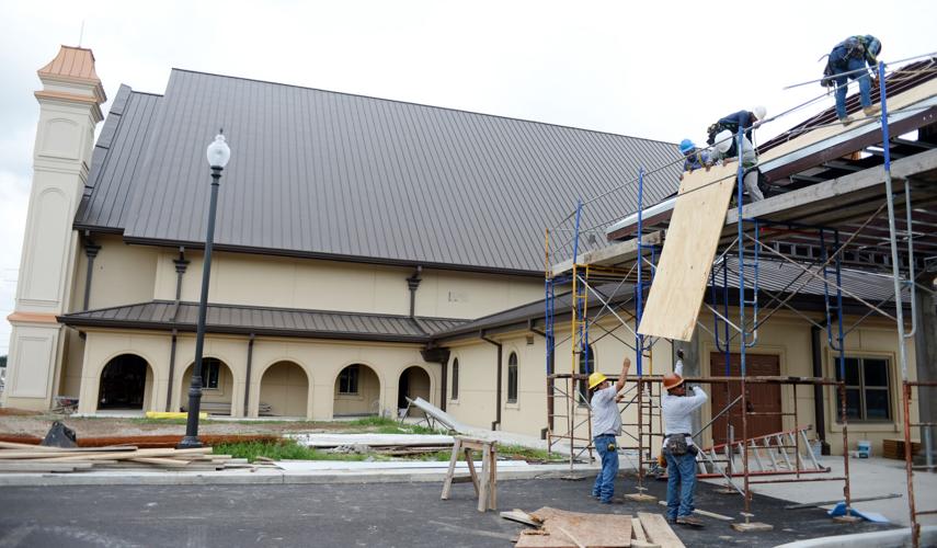 Photos: New 34,000-square-foot St. Pius X Catholic Church nears ...