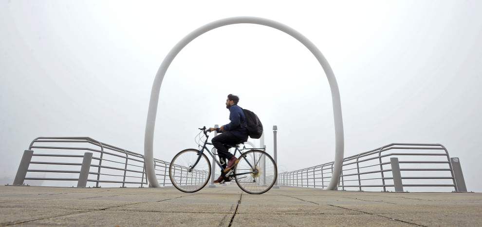 Photos: Thick fog blankets Baton Rouge, New Orleans, provides unique ...