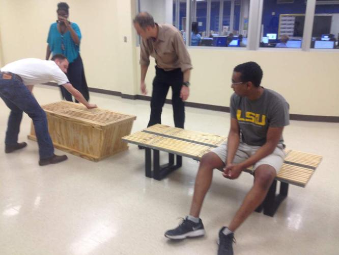 Lee High scraps get second life as school benches | News | theadvocate.com