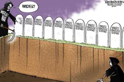 Middle East wider war cartoon | Walt Handelsman | theadvocate.com