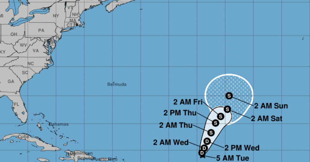 The latest on Tropical Depression Gordon in the Atlantic | Hurricane ...