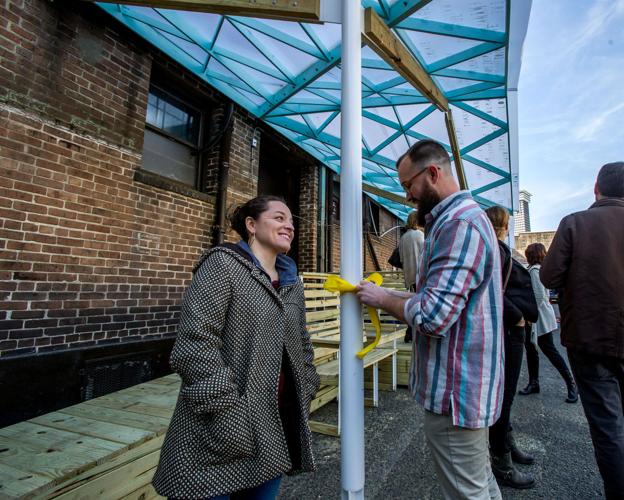 New custom-designed benches raise spirits of homeless men at Ozanam Inn ...