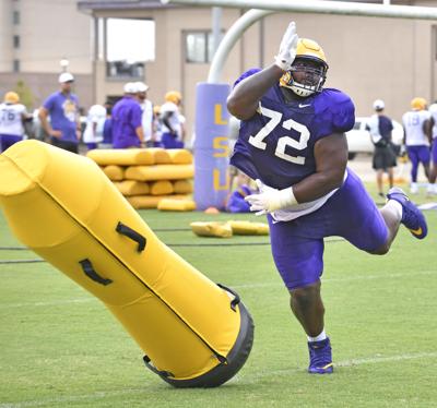 LSU football practice report (Aug. 20): Parker switches positions ...
