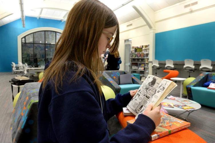 New, modern teen room opens at Bluebonnet Branch library; it’s just one ...