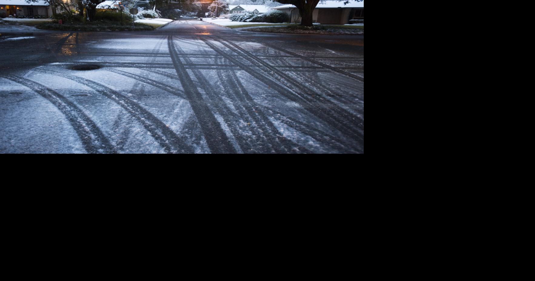 Possible dangers in Baton Rouge area after snowfall: Black ice, slick ...