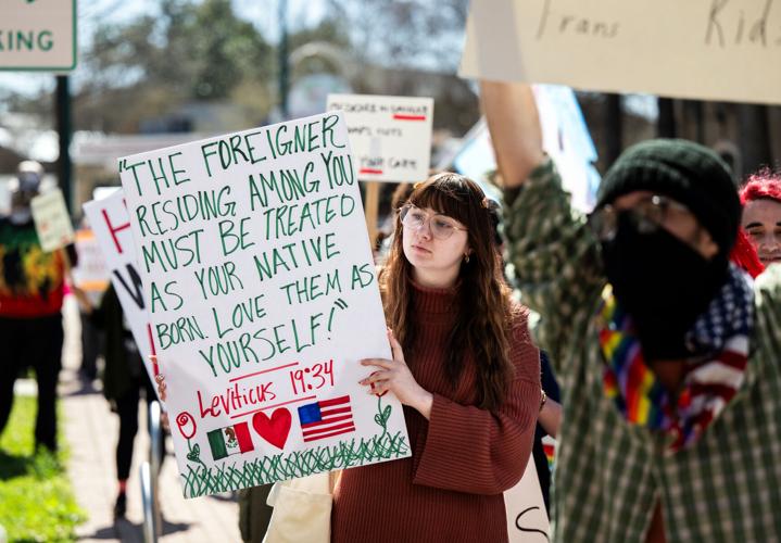 Lafayette joins protests against Trump on Presidents Day | News ...