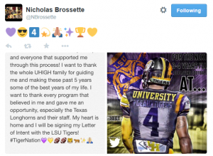 LSU Signing Day Tracker: WR Brandon Martin closes class with signing ...