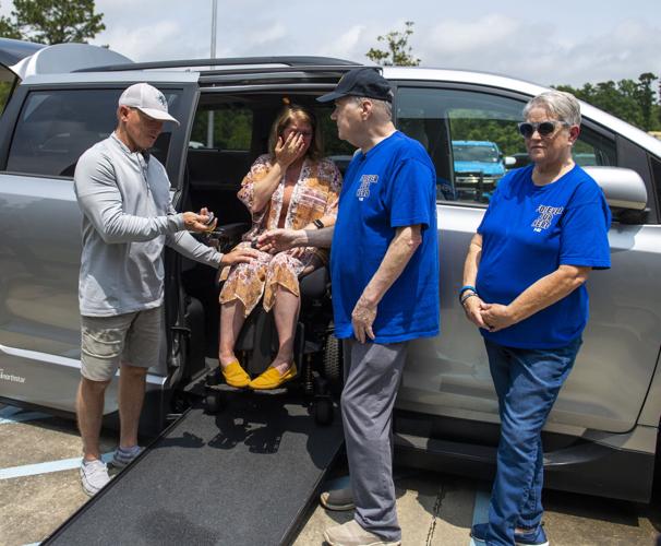 Texas family receives van used by EBRSO deputy Nick Tullier | Crime ...