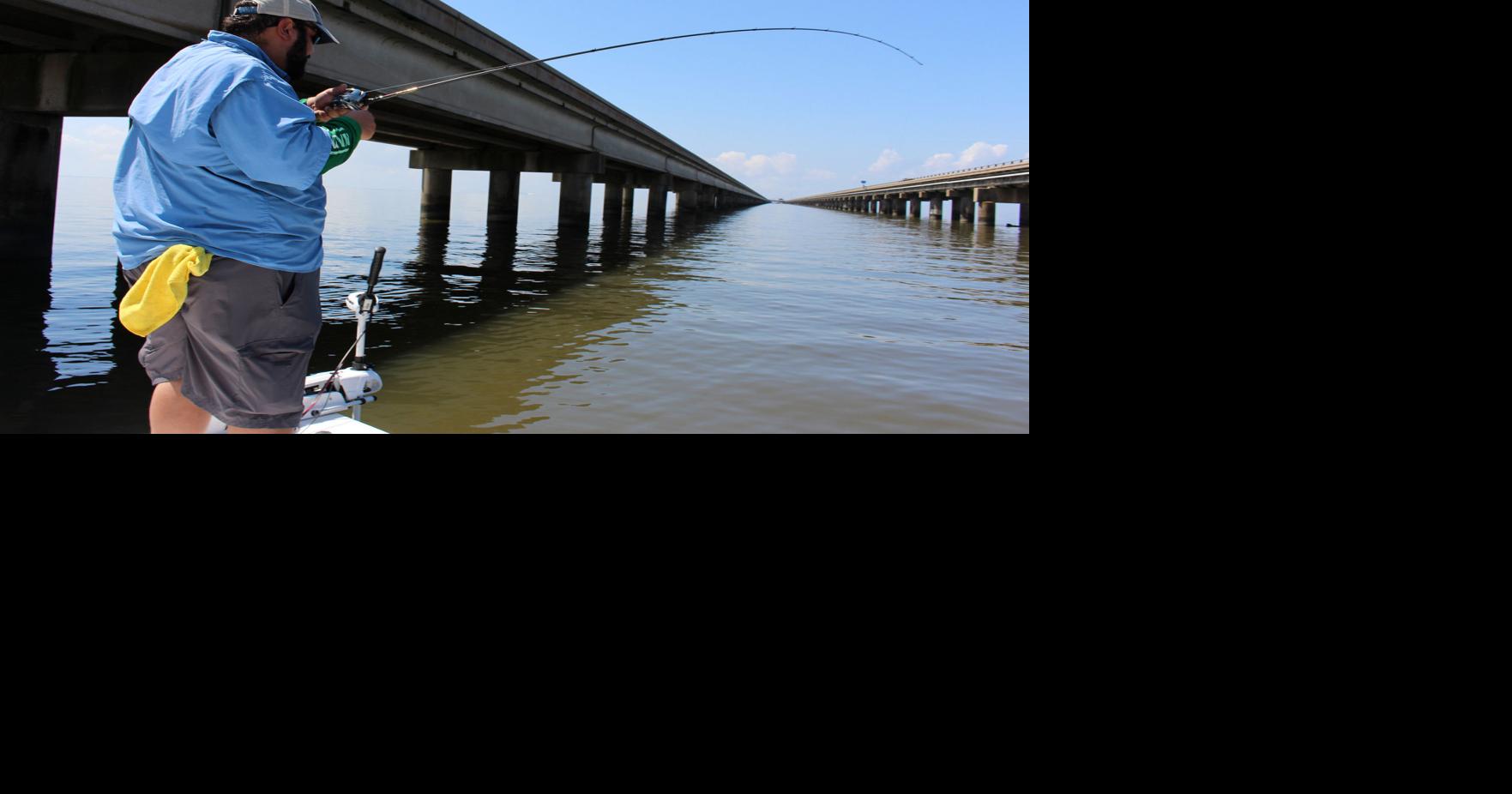 Strong speckled trout, redfish run hits Lake Pontchartrain Causeway ...