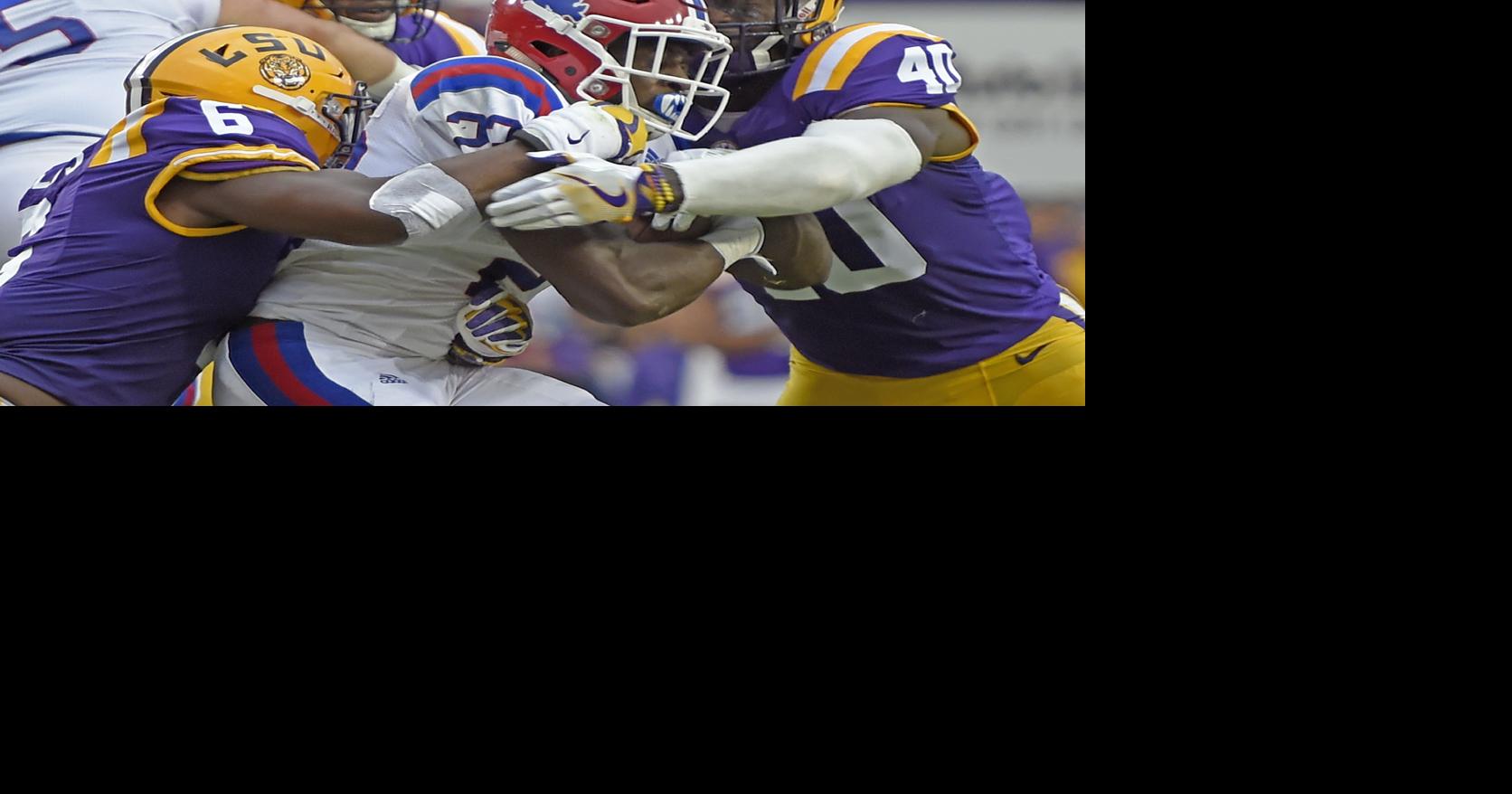 Early and then late, LSU's defense leads the way against Louisiana Tech ...