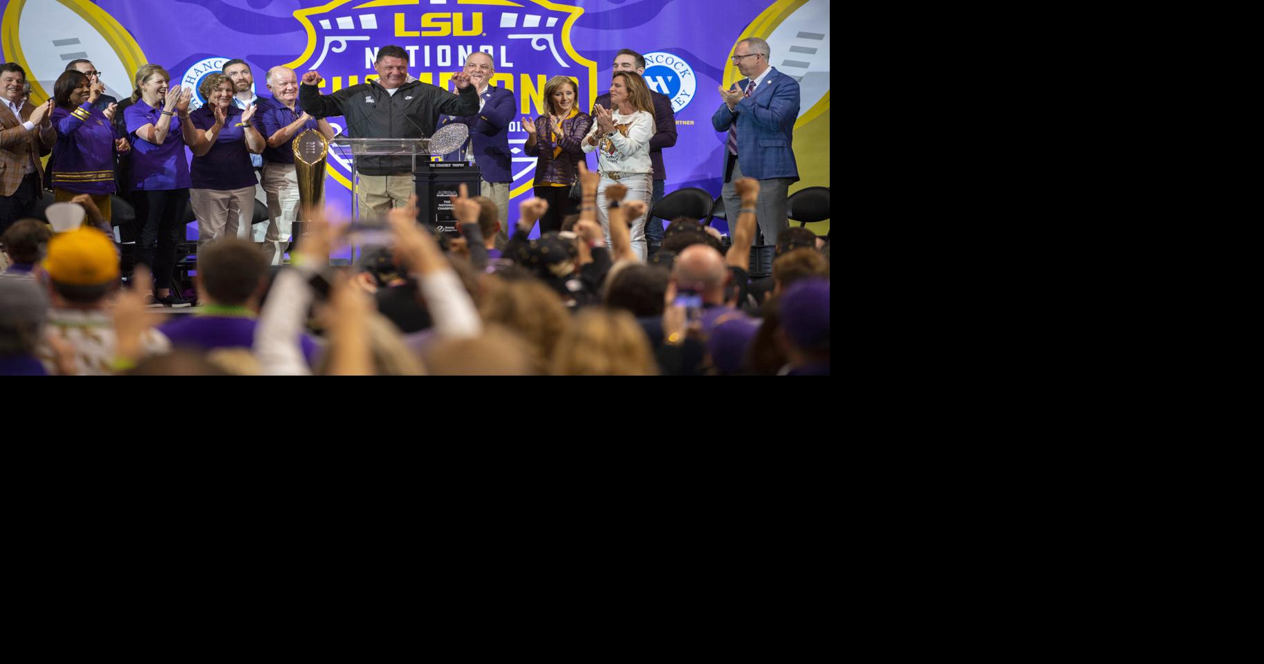 Louisiana drivers can now have an LSU national championship license ...