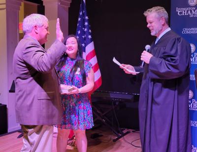 James Moak sworn in as Livingston Parish Chamber Board chair in 2023 ...