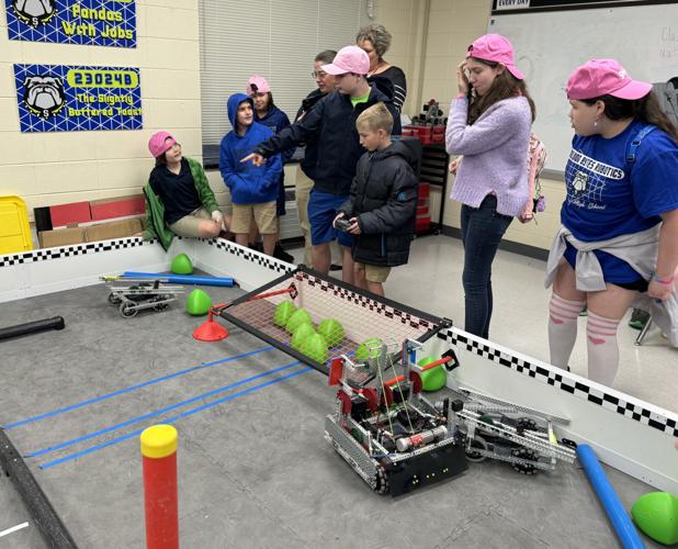 Bulldog Bytes Team members showcase robotics learning | Livingston ...