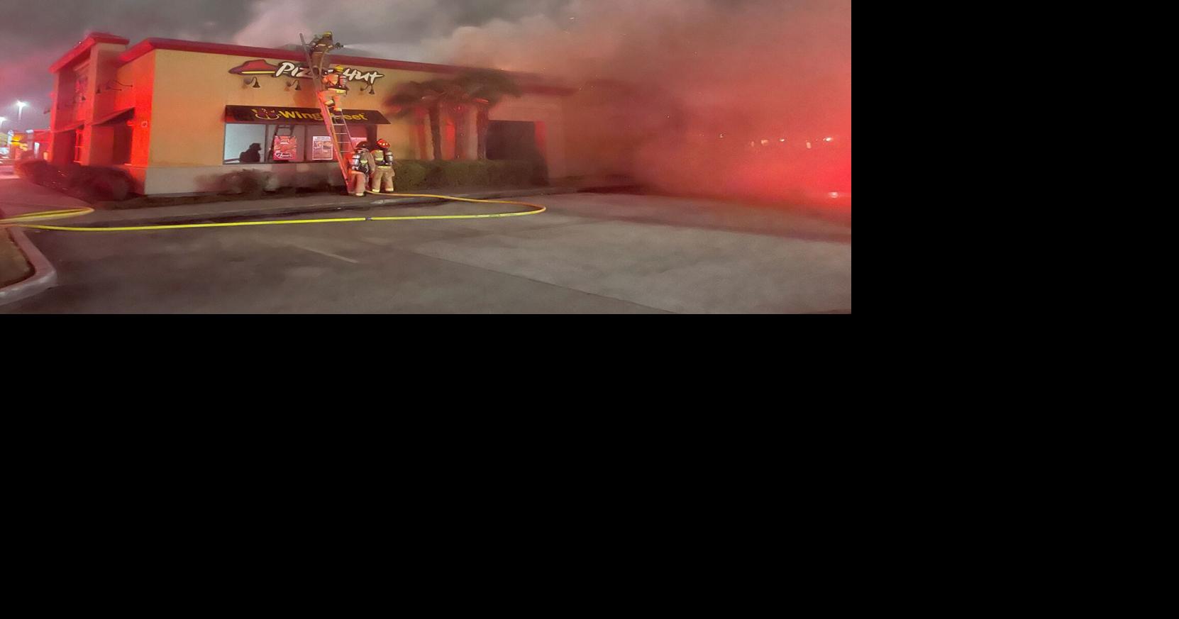Lafayette Pizza Hut sustains heavy fire damage after issue with air ...