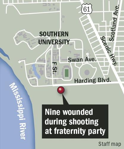 11 wounded as Southern University fraternity homecoming party turns ...