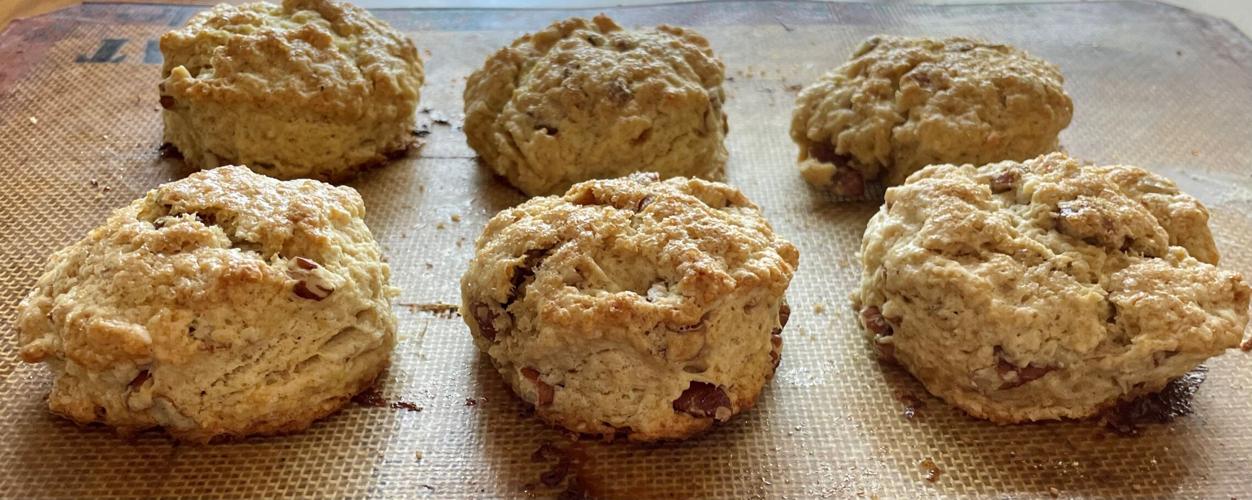 Louisiana Bakes: Sifting, stirring and folding ingredients for biscuits serves as mediation ...