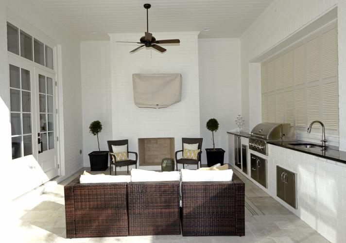 Ryan and Britt Bowker build their home around a courtyard with a play ...