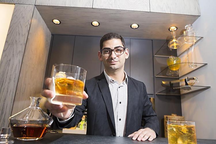 A look into the home bar of Gary Solomon Jr. of the Solomon Group | Cue ...