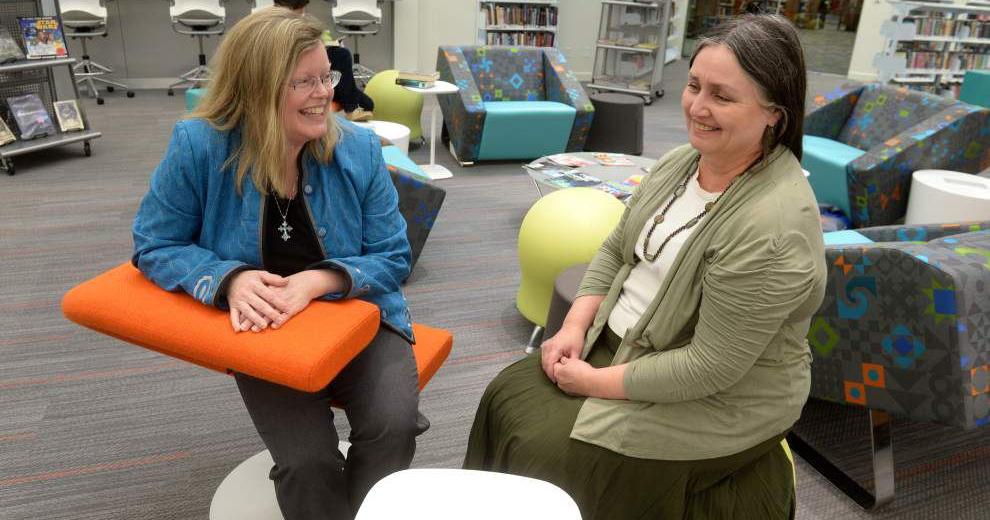 New, modern teen room opens at Bluebonnet Branch library; it’s just one ...