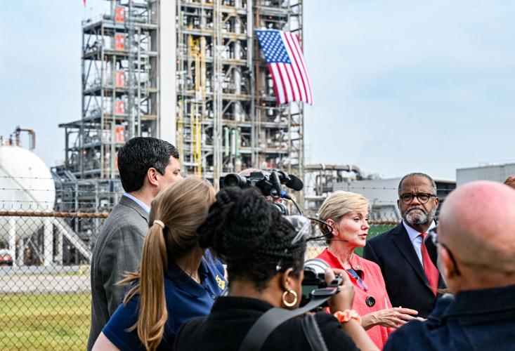 Jennifer Granholm tours Koura St. Gabriel plant | Business ...