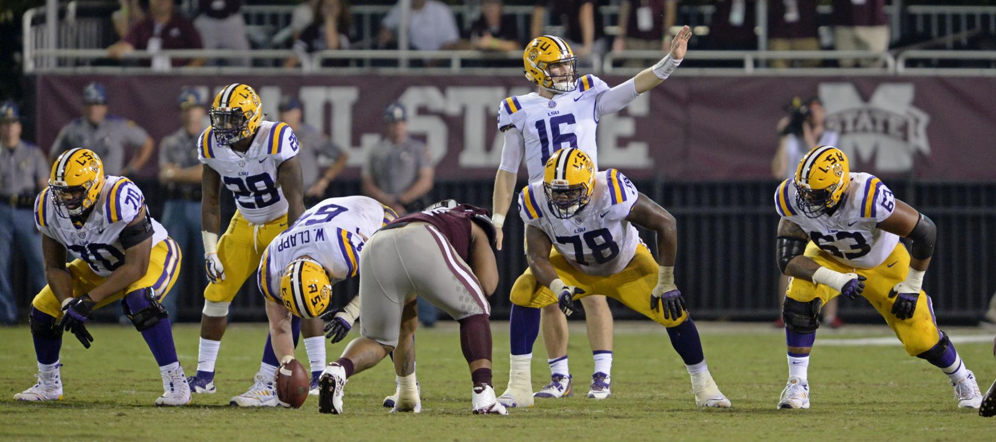 LSU considers simplifying offense after offensive line continues to ...