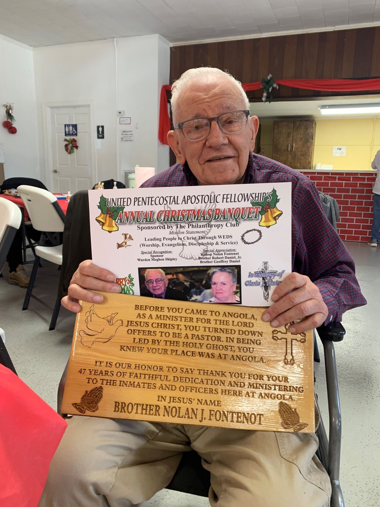 Chaplain Fontenot honored by fellow pastors, inmates at Angola | East ...